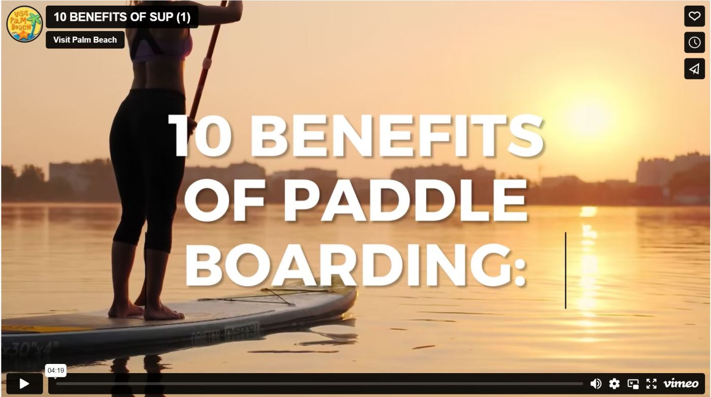 Benefits of Paddleboarding